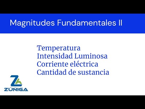 Magnitudes Físicas: Temperatura, Intensidad Luminosa y Corriente Eléctrica | Digestly